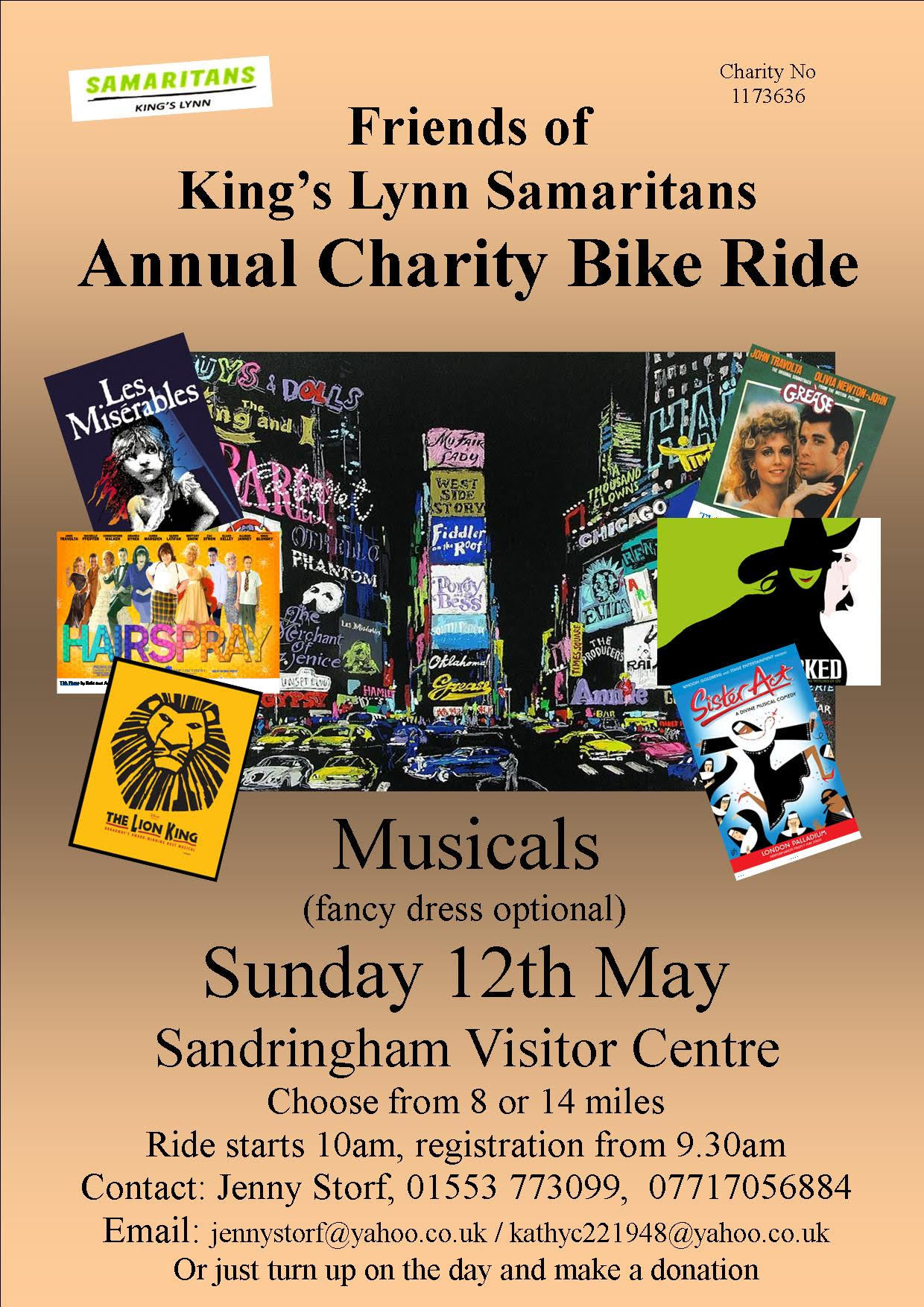 Annual Charity Bike Ride | What's On | Samaritans | | Discover Norfolk